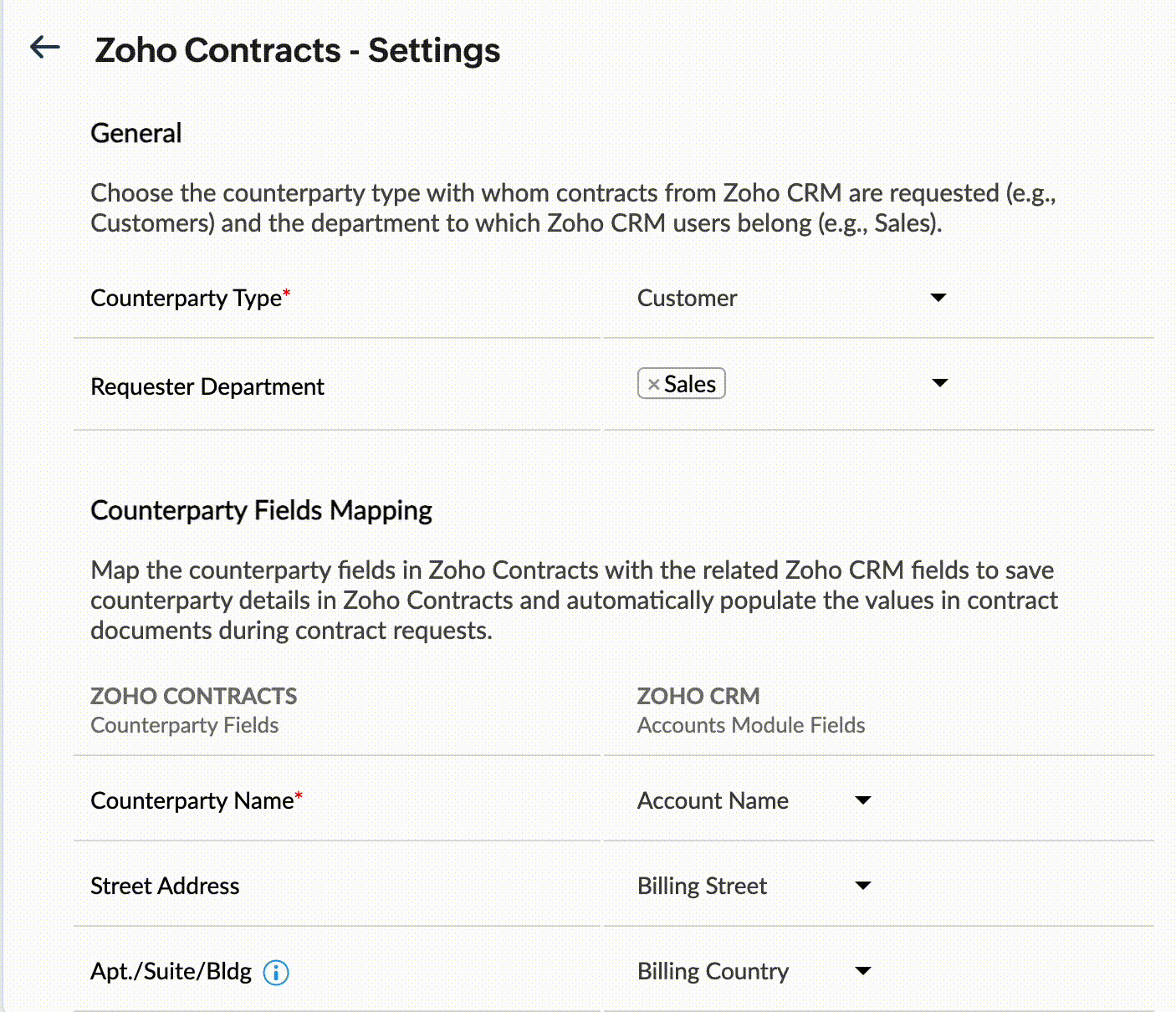 What's new in Zoho Contracts